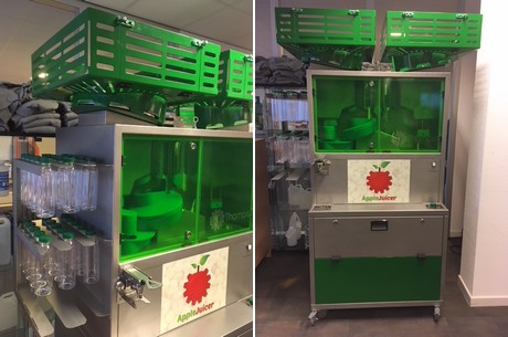 Eerste automatische appelpers voor Nederlandse markt
